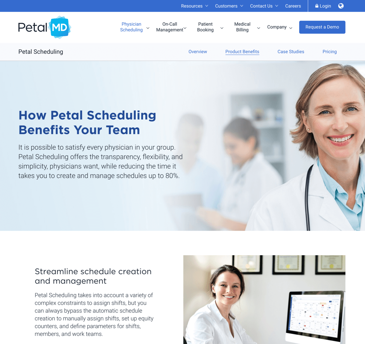 Portfolio Example: PetalMD | SmartBug Media®